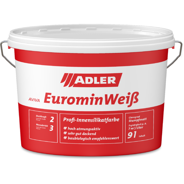 Aviva Euromin-Weiß 5 l - ADLER Coatings