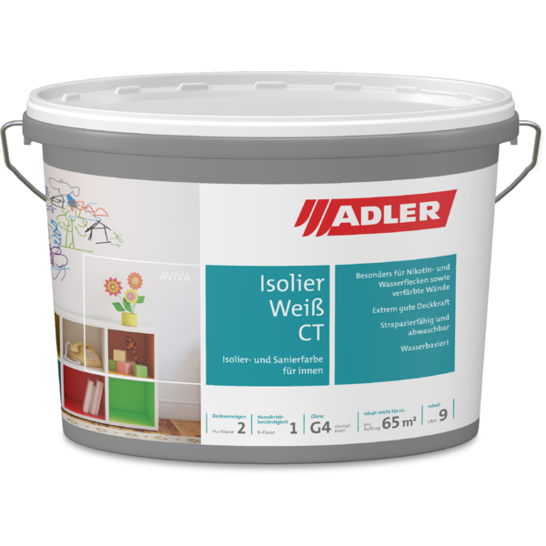 Aviva Isolier-Weiß CT Weiß 3 l - ADLER Coatings